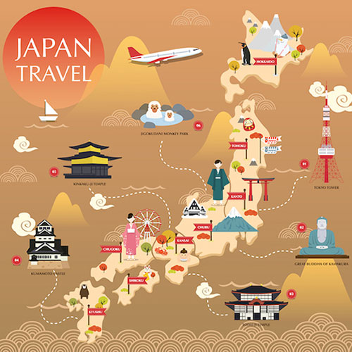 แผนที่ญี่ปุ่น | map japan แผนที่ประเทศญี่ปุ่น ญี่ปุ่นแผนที่ แผนที่ japan